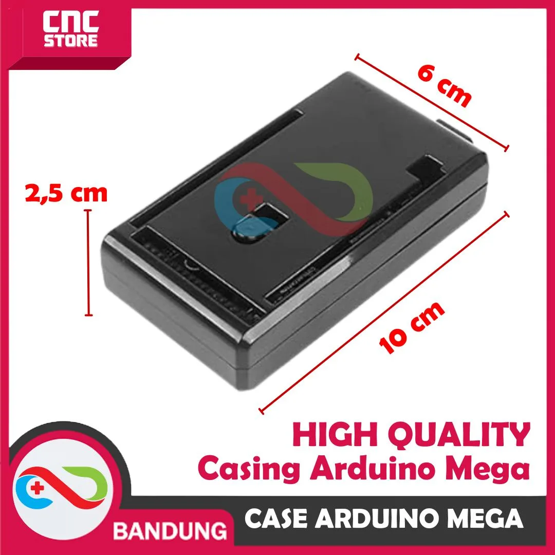 CASE PLASTIK ARDUINO MEGA2560 R3 ENCLOSURE - CNC STORE BANDUNG